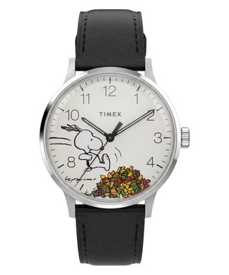 Timex Peanuts Waterbury Classic Schwarz Herren Armbanduhr TW2Y85600