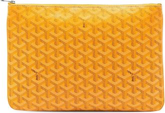 Goyard Clutches - Goyardine Senat MM - Gr. unisize - in Gelb - f&uuml;r Damen