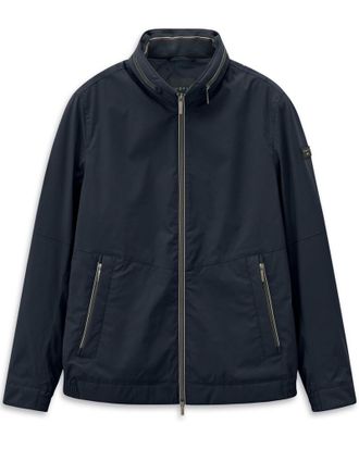 Bugatti Wasserabweisender Blouson mit verstaubarer Kapuze, Regular Fit in