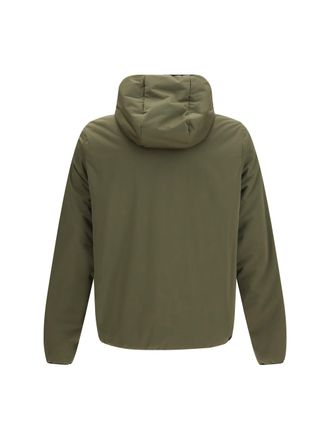Moncler Quilted Goose Down Down Jacket - Green