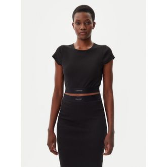 Calvin Klein Underwear T-Shirt LV00QS7349 Schwarz Slim Fit