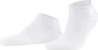 Falke Family M SN coton unies 1 paire, Chaussettes basses Homme, Blanc (White 2000) nouveau - écologique, 39-42
