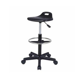 Generic Sattelstuhl mit Rollen, ergonomischer Sattelhocker, drehbarer, Verstellbarer Arbeitsstuhl, 400 Pfund Tragf&auml;higkeit, geeignet for Salons, Spas und B&uuml;ro