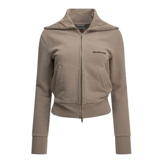 Balenciaga Zip-up Sweatshirt - - Sweatshirts & Hoodies - Damen - Rosa - S