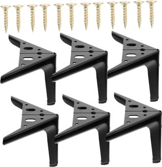 NUOBESTY Metall M&ouml;belbeine H&ouml;he Langlebige Kratzfeste M&ouml;belst&uuml;tzf&uuml;&szlig;e Einfach zu Montierende Sofabeine und Schrankbeine f&uuml;r Sofa Schreibtisch Nachttisch Vielsei