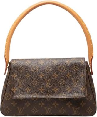 Louis Vuitton Pre-owned Looping Mini - Femme - Pre-owned - Brun - Taille: ONE Size