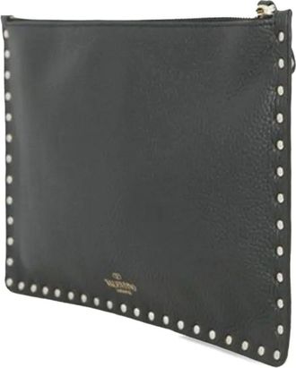 Valentino Garavani pochette à ornements Rockstud (2000-2017) - Noir