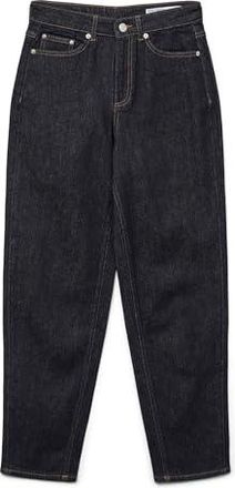 Vero Moda Vmtessa HR Mom Jeans Ra369 GA Noos, Bleu fonc&eacute; Denim, 29W / 32L Femmes
