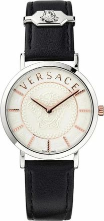 Versace Femme, Accessoires, Noir, Taille: ONE Size Montre V-Essential