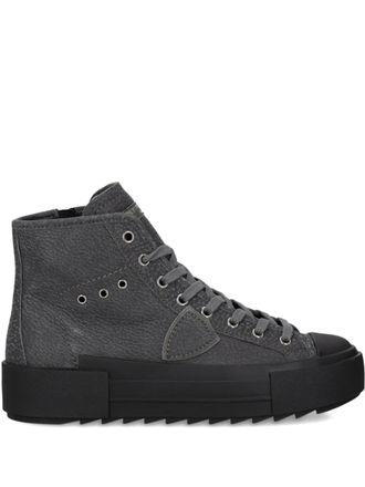 Philippe Model baskets Paris Haute - Gris