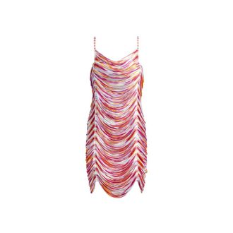 Missoni Kurzes Strandkleid mit Fransen aus Schlauchgarn - - Dresses - Damen - Mehrfarbig - S