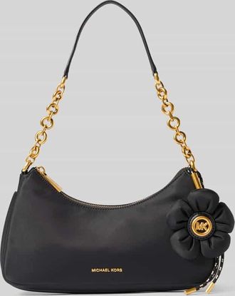 Michael Kors Shoulder Bag mit floralem Accessoire Modell Nolita