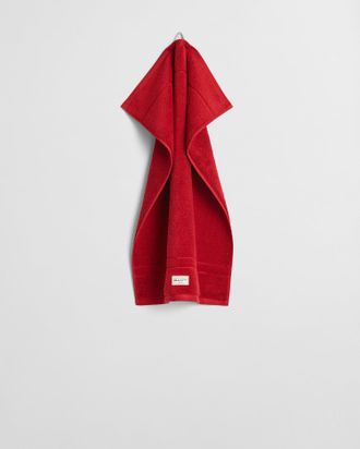 GANT Wohnaccessoires Premium Handtuch 30 x 50 (30x50) DARK Rot