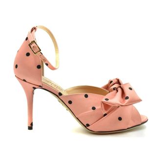 Charlotte Olympia Elegante High Heel Sandalen - - Shoes - Damen - Rosa - 35 1/2 EU