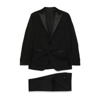 Corneliani Herren, Anz&uuml;ge, Schwarzk, 7XLGr&ouml;&szlig;e