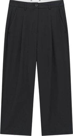Bugatti Femme, Pantalons, Noir, Taille: 36 FR Pleated Pantalons