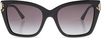 Jimmy Choo London Femme, Accessoires, Noir, Taille: 54 MM Lunettes de soleil oeil-de-chat