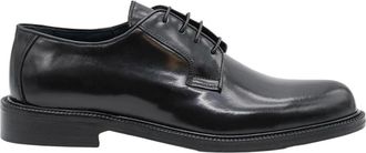 Exton Homme, Chaussures, Noir, Taille: 41 EU Chaussures en cuir &agrave; lacets