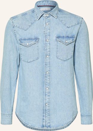 Tommy Hilfiger Jeanshemd Regular Fit blau