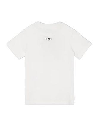 Fendi 100% Cotton T-Shirt - White