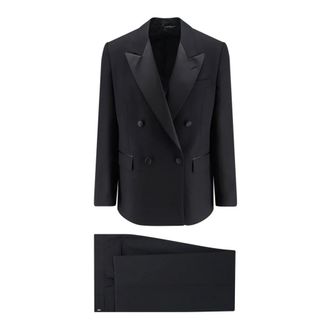 Lardini Zweireihiger Anzug - - Suits - Herren - Schwarzk - 2XL