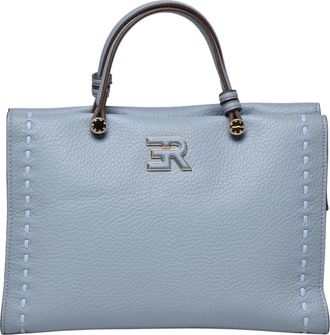 Ermanno Scervino Femme, Sacs, Bleu, Taille: ONE Size Tote Petra