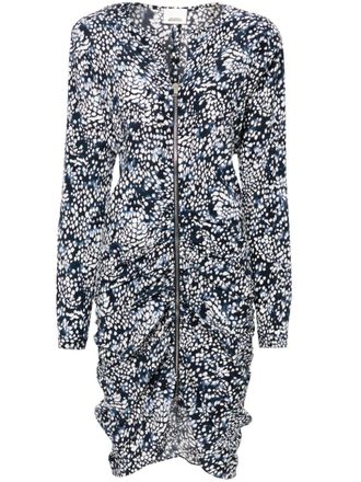 Isabel Marant Hermina Midikleid - Blau