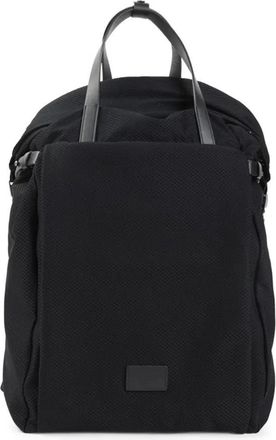 Giorgio Armani Rucks&auml;cke - Structured Black Bucket Bag With Textured Fabric A - Gr. unisize - in Schwarz - f&uuml;r Damen