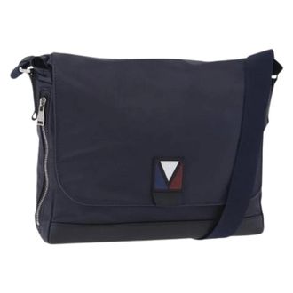 Louis Vuitton Sac bandouli&egrave;re V Line Pre-owned - Homme - Pre-owned - Bleu - Taille: ONE Size