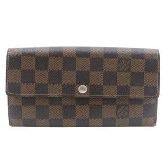 Louis Vuitton Pre-owned Damier Lange Geldb&ouml;rse (Bi-Fold) - - Pre-owned - Damen - Braun - ONE SIZE