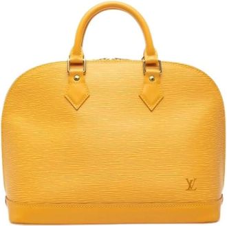 Louis Vuitton Pre-owned Alma PM - Femme - Pre-owned - Jaune - Taille: ONE Size