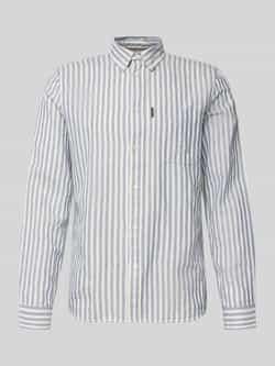 PME Legend Regular Fit Freizeithemd mit Leinen-Anteil