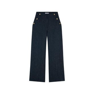Tommy Hilfiger Pantalon large ray&eacute;