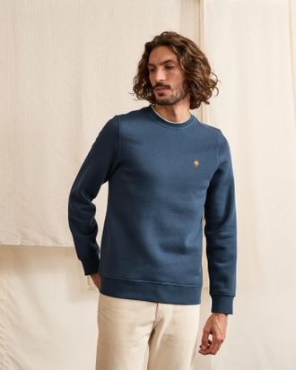 Faguo Sweat col rond bleu