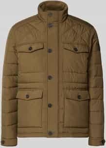 Brax Regular Fit Steppjacke mit Label-Patch