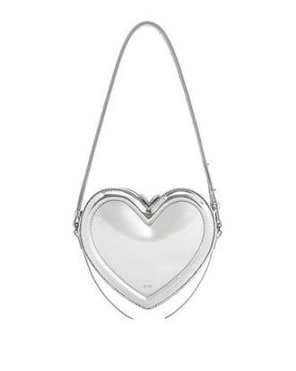 JW PEI Sac Arlene en forme de coeur pour femme, Argent&eacute;