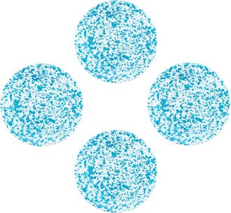 Crow Canyon Home Satz mit 4 flachen Salattellern, Langlebiges Emaillegeschirr - Perfekt f&uuml;r den t&auml;glichen Gebrauch und Aktivit&auml;ten im Freien, Sp&uuml;lmaschinenfest f&uuml;r ein