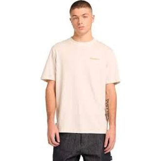 Timberland Homme, Tops, Blanc, Taille: M Magnet Graphic T-Shirt
