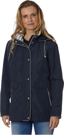 Danwear Femme, Vestes, Bleu, Taille: 54 FR Rain Jacket