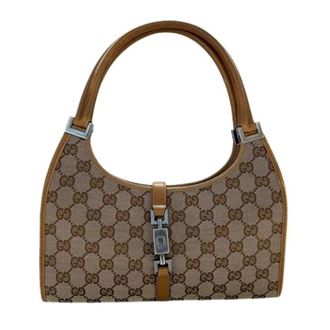 Gucci Sac bandouli&egrave;re Pre-owned en toile - Femme - Pre-owned - Brun - Taille: ONE Size