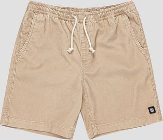 Element Chillin Cord Wk Kids Shorts khaki