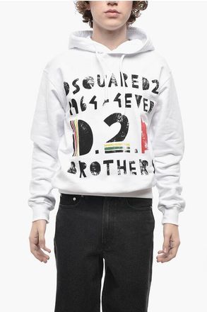 Dsquared2 Brushed Cotton Hoodie 4EVER size S