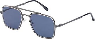 Generic Lunettes de soleil rétro en métal 2025 pour hommes et femmes pour les vacances en plein air pare-soleil lunettes de conduite (couleur : G, taille : mo