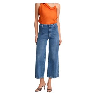 Kocca Femme, Jeans, Bleu, Taille: 46 FR &Eacute;l&eacute;gant pantalon droit classique