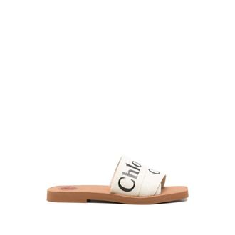 Chlo&eacute; Sliders - - Shoes - Damen - Wei&szlig; - 37 EU