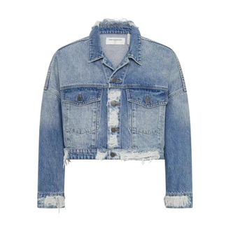 One Teaspoon Nieten-Denim-Jacke - - Jackets - Damen - Blau - L