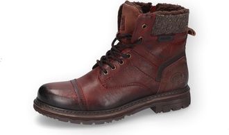 Dockers by Gerli Herren Combat Boots, Männer Stiefeletten,uebergangsschuhe,uebergangsstiefel,schnürstiefel,Stiefel,Bootee,Cognac,41 EU