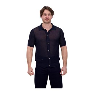 Tagliatore Polo-Strickjacke - - Tops - Herren - Blau - L