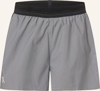 On 2-In-1-Laufshorts Lumos grau