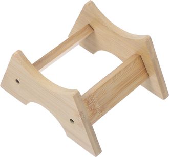 DOITOOL Holz Getr&auml;nkespender St&auml;nder Getr&auml;nkekrug Halter Aufbewahrungsregal f&uuml;r Wasser Saftboxen Party getr&auml;nkespender Halterung Stabil und Vielseitig f&uuml;r K&uuml;c